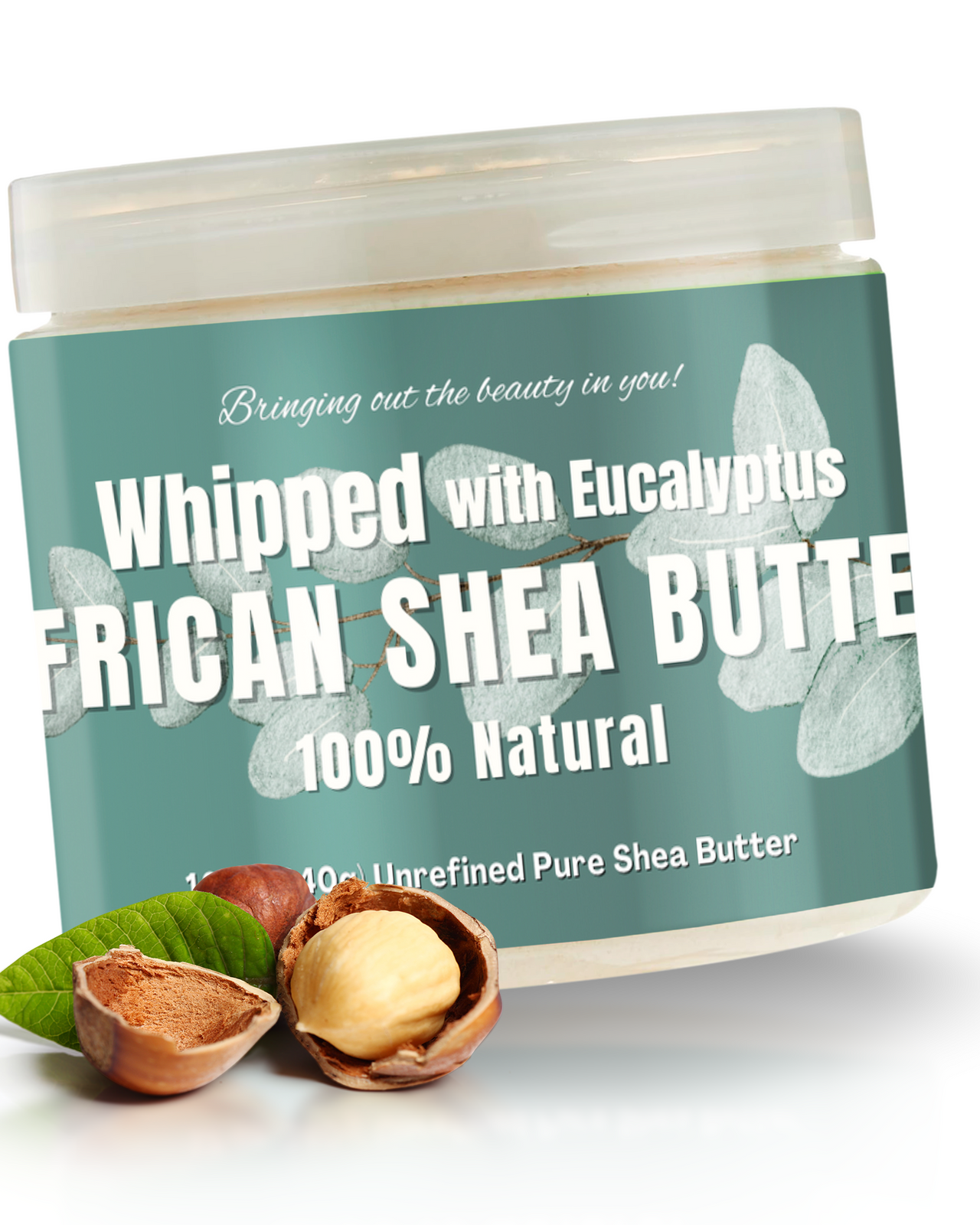 Whipped African Shea Body Butter - Eucalyptus Scented-Dry Skin ...