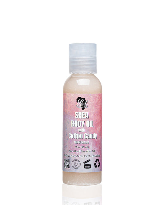 Shea Body Oil - Cotton Candy – racosmetics.com