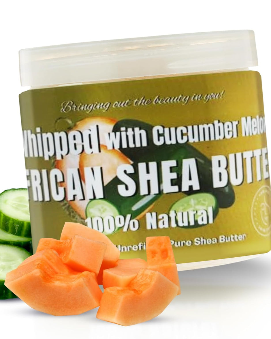 Whipped African Shea Butter - Cucumber Melon Scented – racosmetics.com